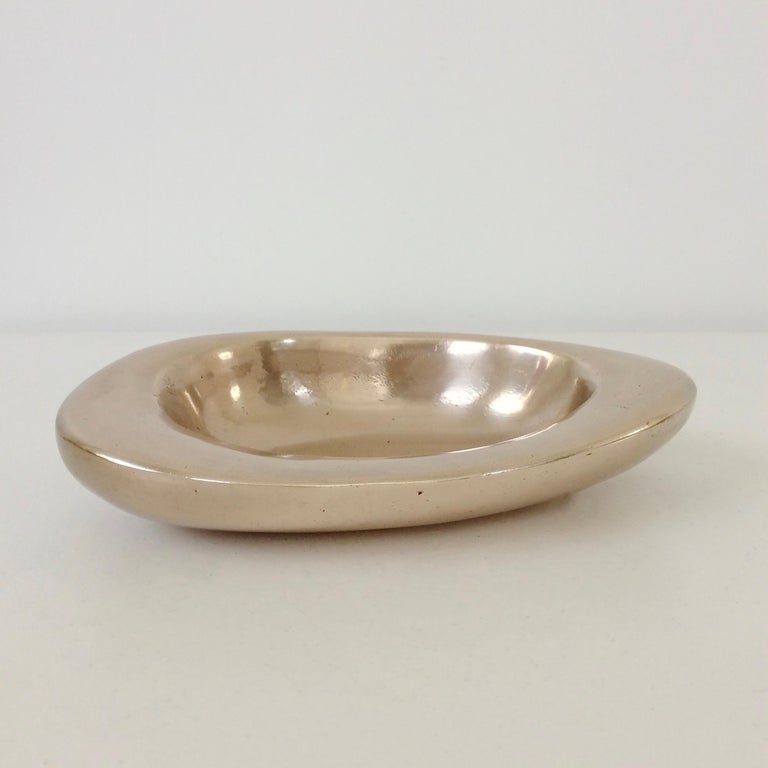 Monique Gerber Gilt Bronze Free Form Vide-Poche, circa 1970, France For ...