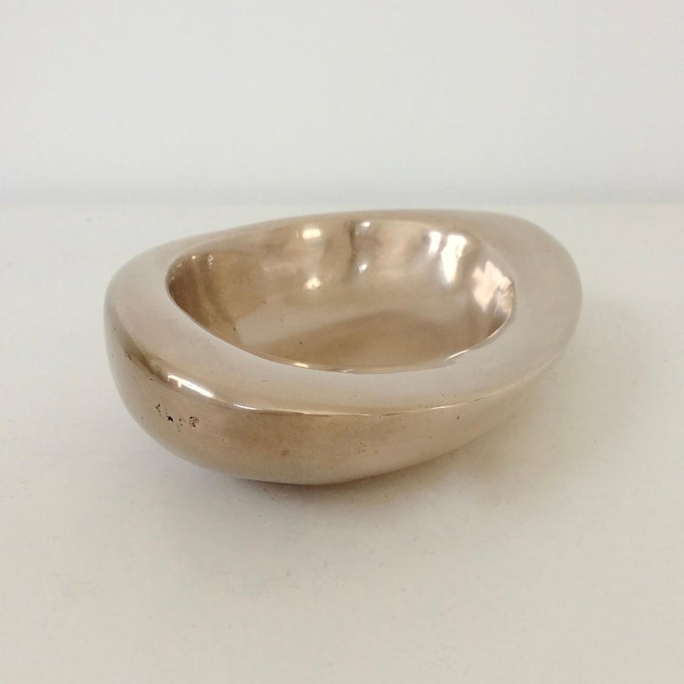 Monique Gerber Gilt Bronze Free Form Vide-Poche, circa 1970, France For ...