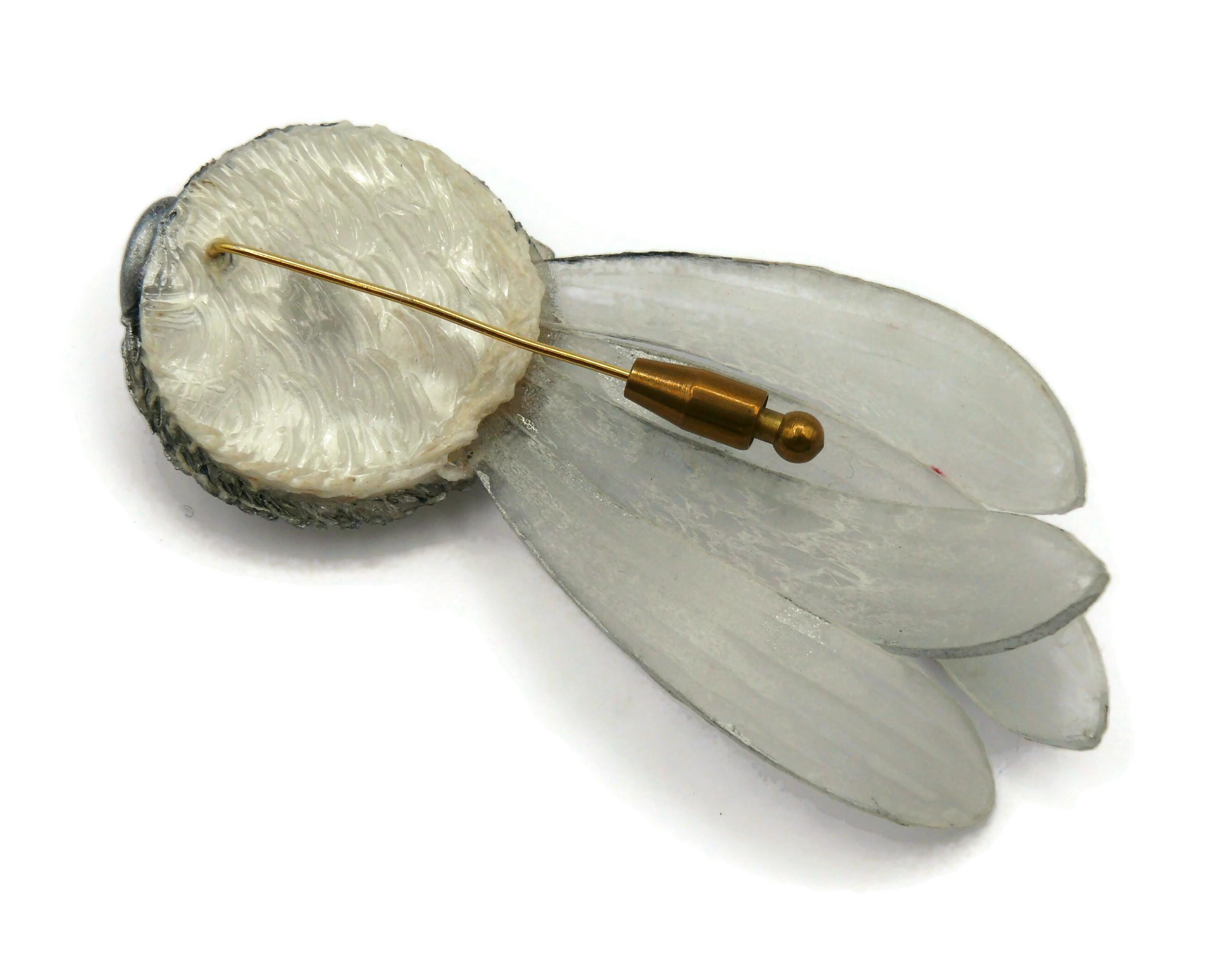 MONIQUE VEDIE (attributed to) Vintage Talosel Resin Fish Lapel Pin ...