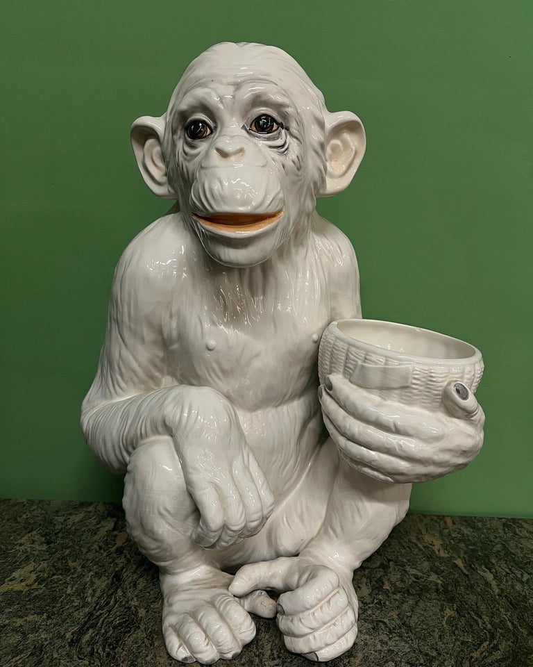 Monkey Ceramic Made in Italy, 1960s For Sale at 1stDibs