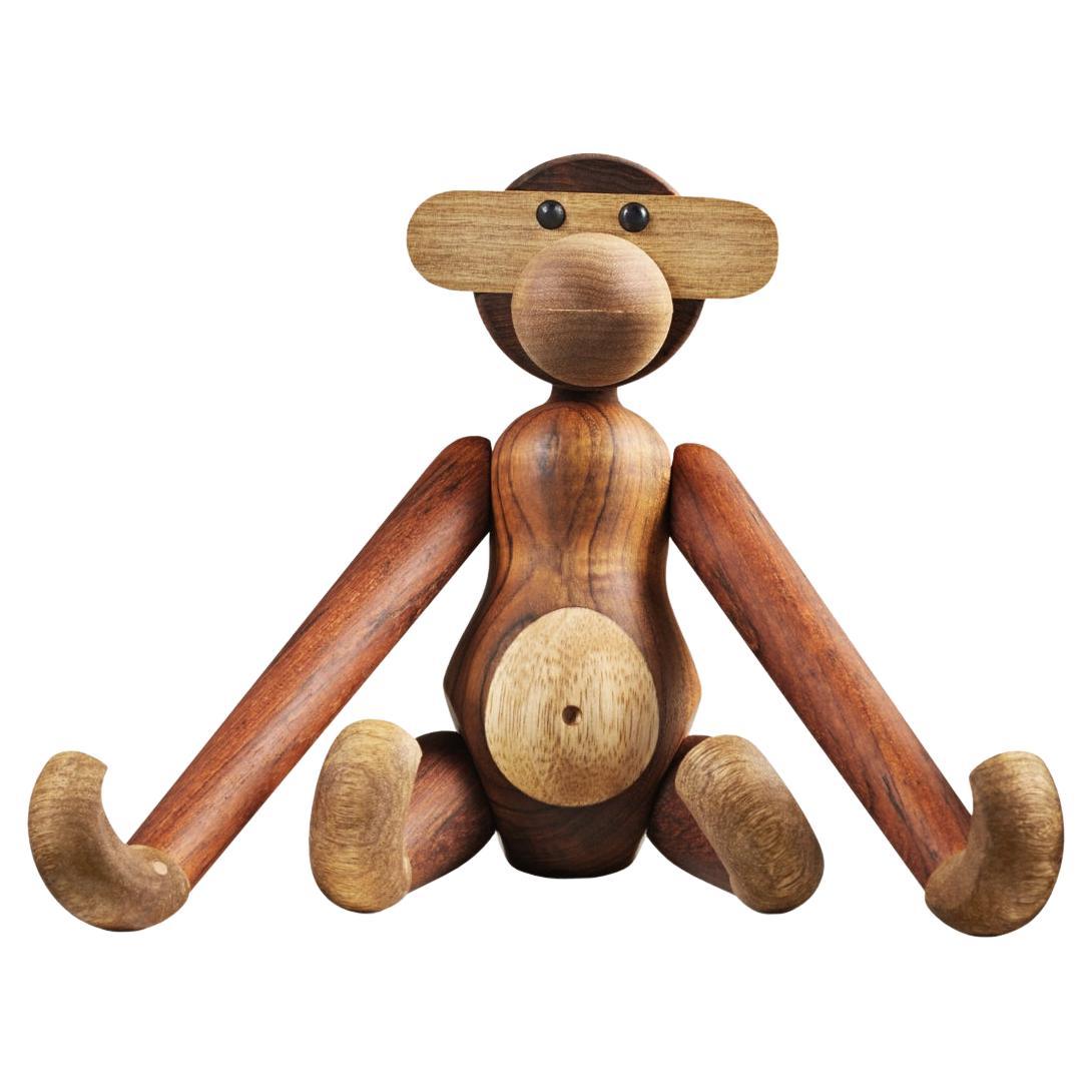Original Kay Bojesen Monkey in Teak and Limba, 1953 at 1stDibs