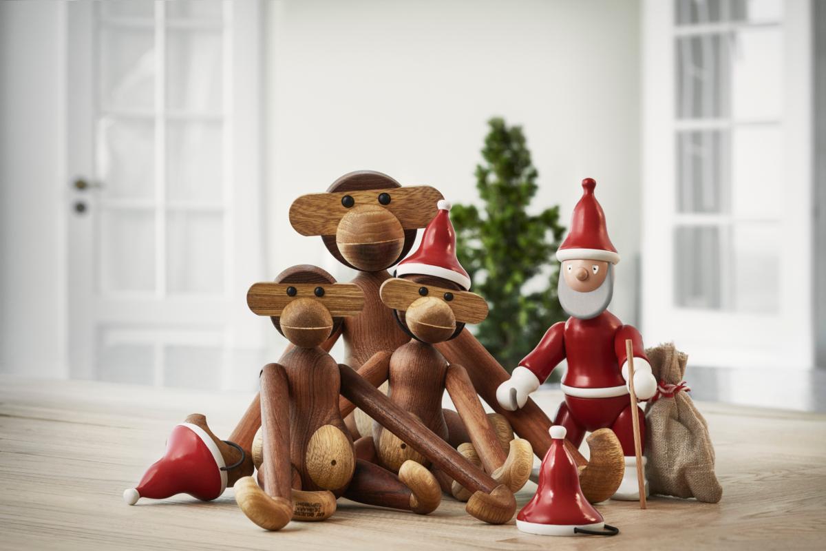 Monkey Small Teak/Limba For Sale at 1stDibs