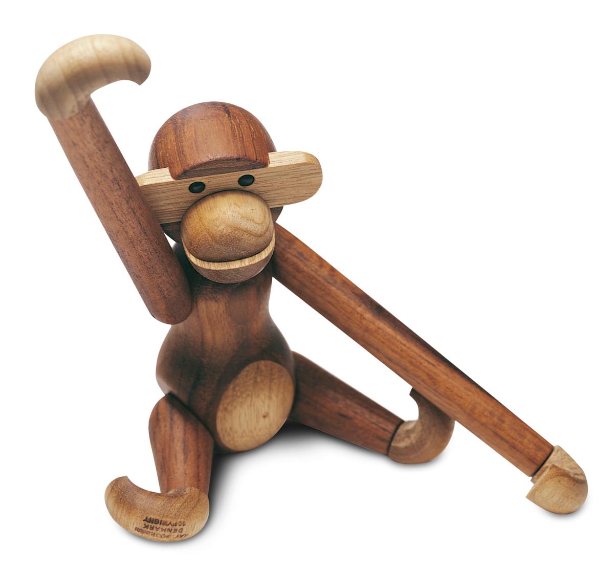 Monkey Small Teak/Limba For Sale at 1stDibs