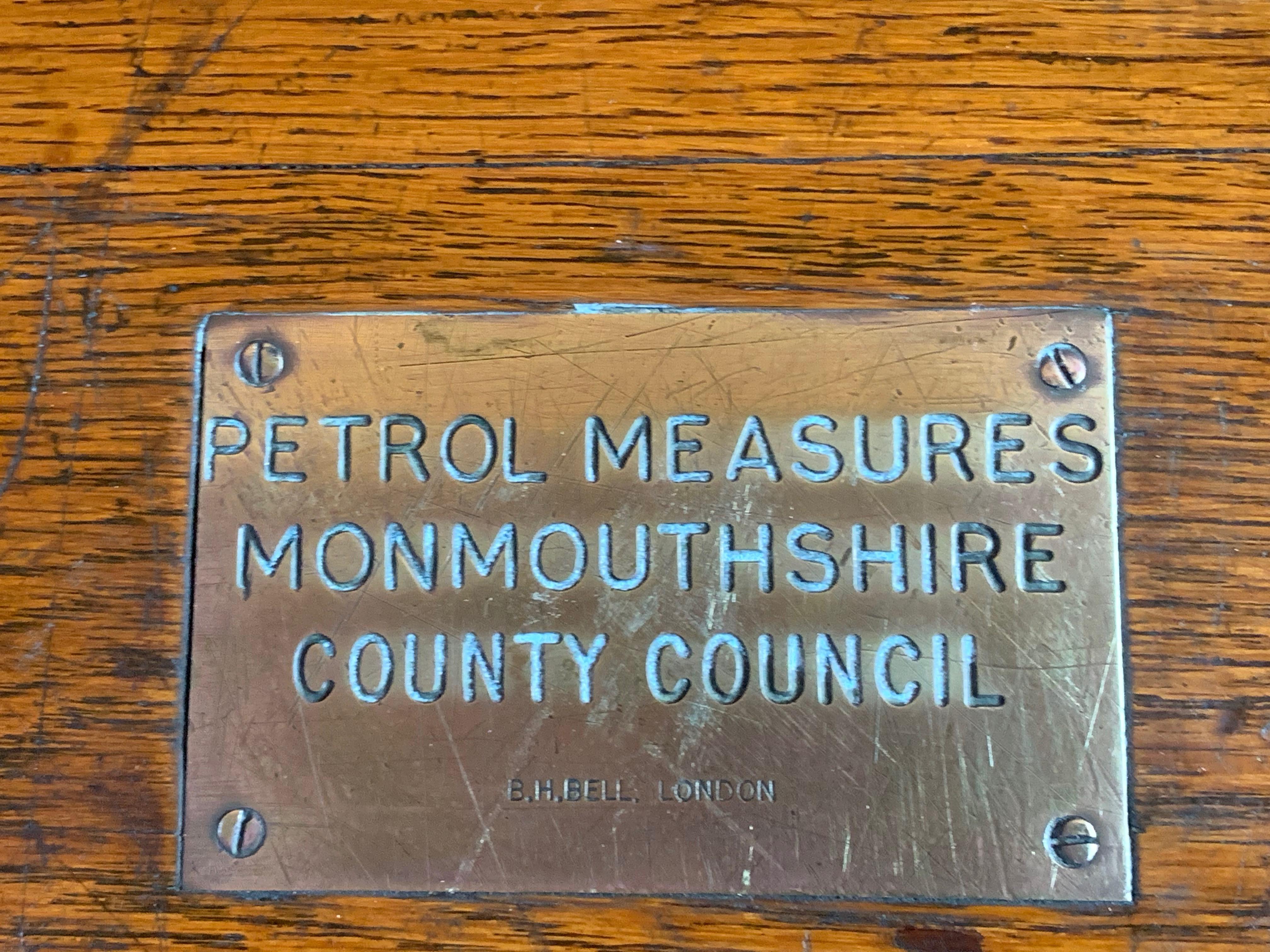 Monmouthshire County Council "Chekpump" Petrol Measures by Gaskell and ...