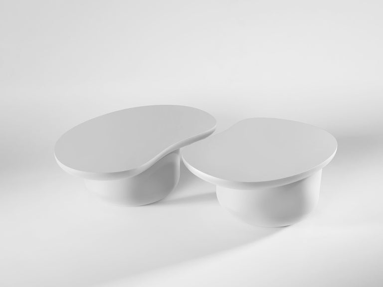 Monochrome Laghi Coffee Table in Lacquered For Sale at 1stDibs