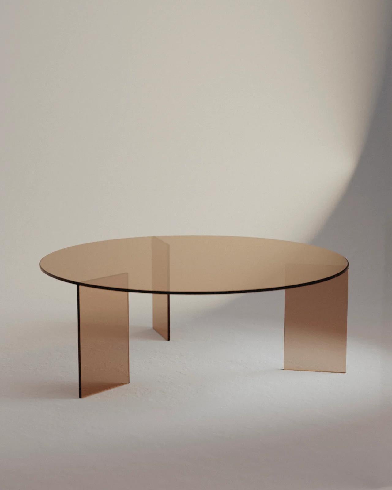 MONOLOG Low Table XL by Glass Variations For Sale at 1stDibs