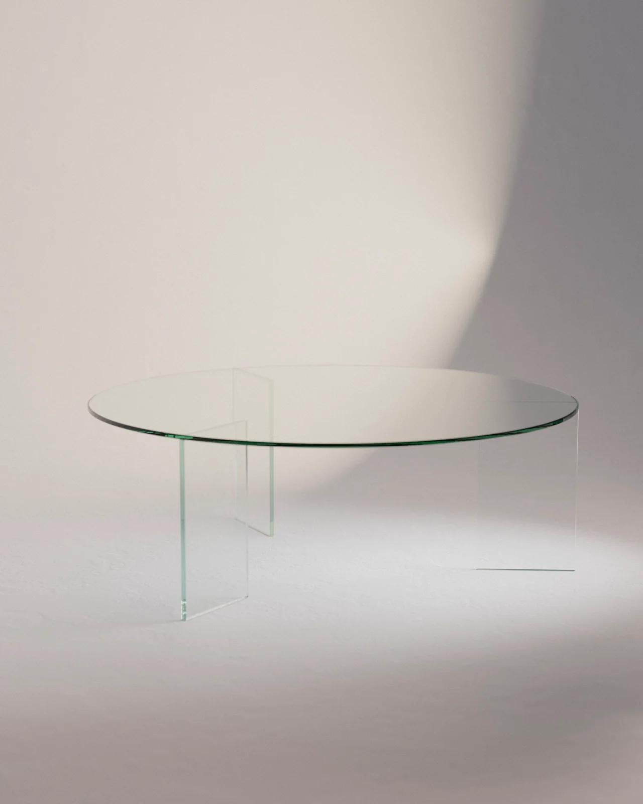 MONOLOG Low Table XL by Glass Variations For Sale at 1stDibs