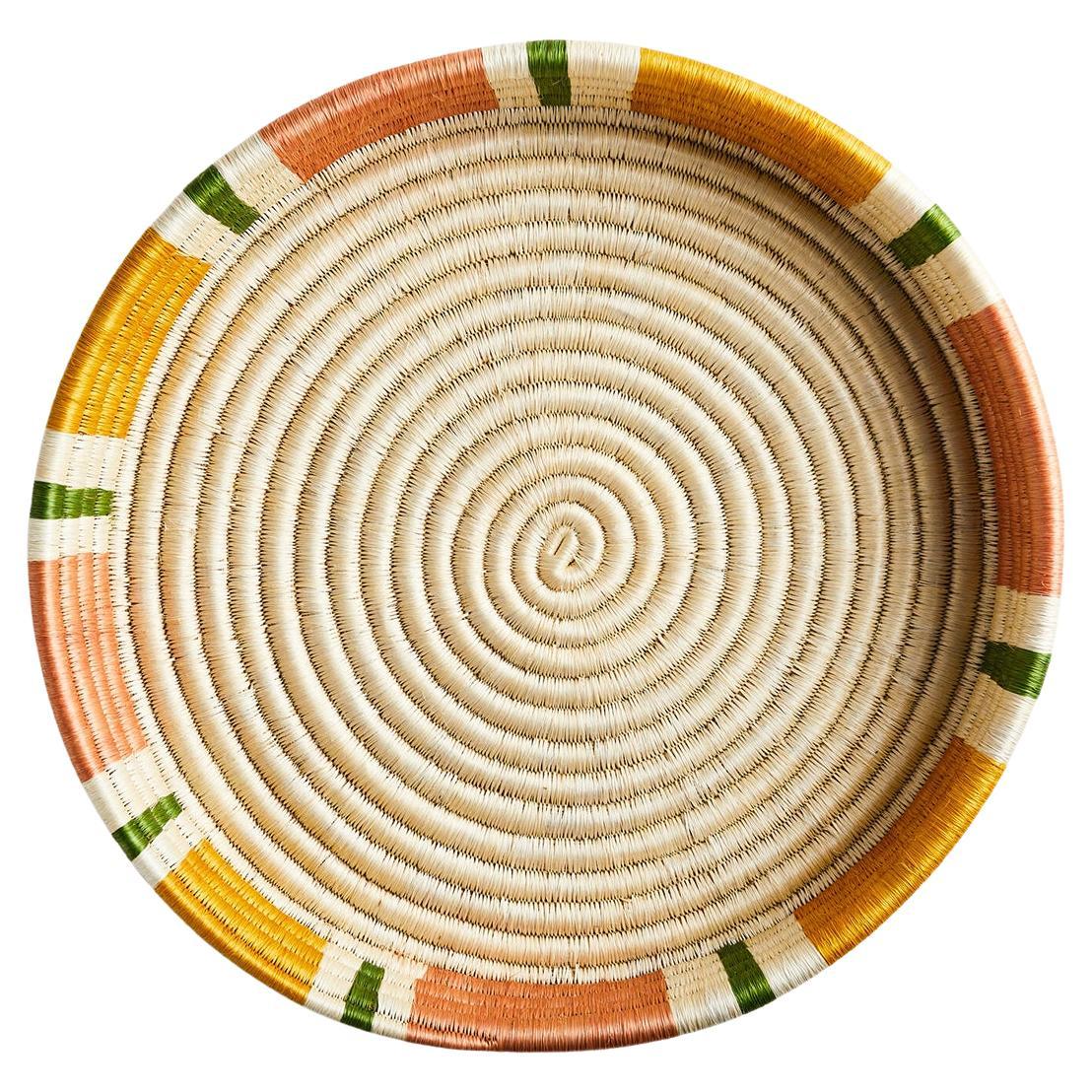 Mar Handwoven Fruit Bowl made of Fique Fiber For Sale at 1stDibs