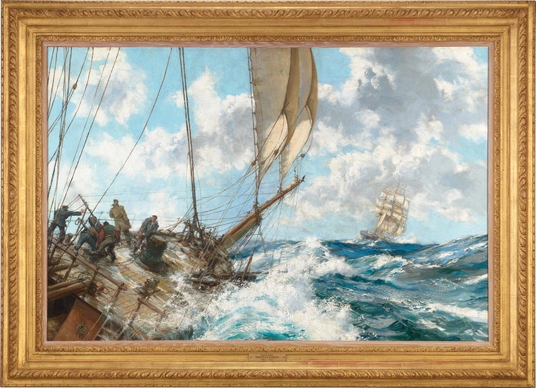 Montague Dawson - Eight Bells by Montague Dawson at 1stDibs