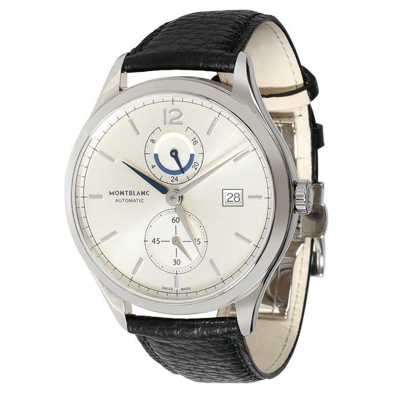 Montblanc Heritage 112540 Men's Watch in Stainless Steel For Sale at 1stDibs