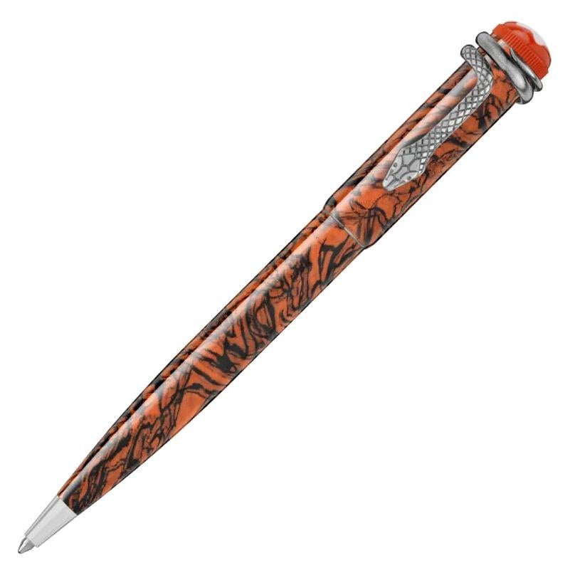Montblanc Heritage Rouge Serpent Marble Special Edition Ballpoint Pen ...