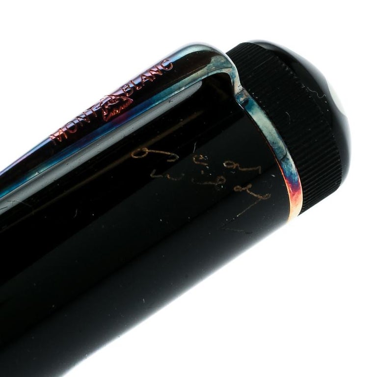 Montblanc Meisterstuck Oscar Wilde Special Edition Fountain Pen, 18k ...