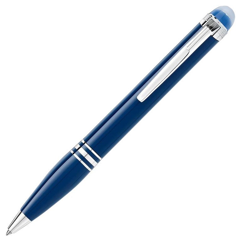 Montblanc StarWalker Blue Planet Precious Resin Ballpoint Pen 125292 at ...