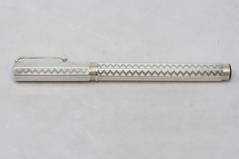 Montegrappa Reminiscence Fountain Pen 925 Silver and 14k Gold Nib For ...