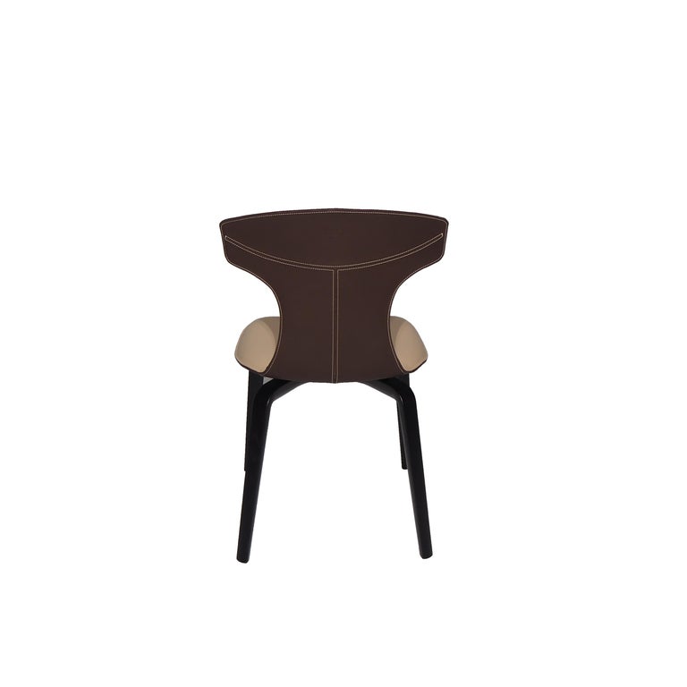 Montera Chair Genuine Leather Pelle SC 53 Creta and Saddle Extra Testa ...