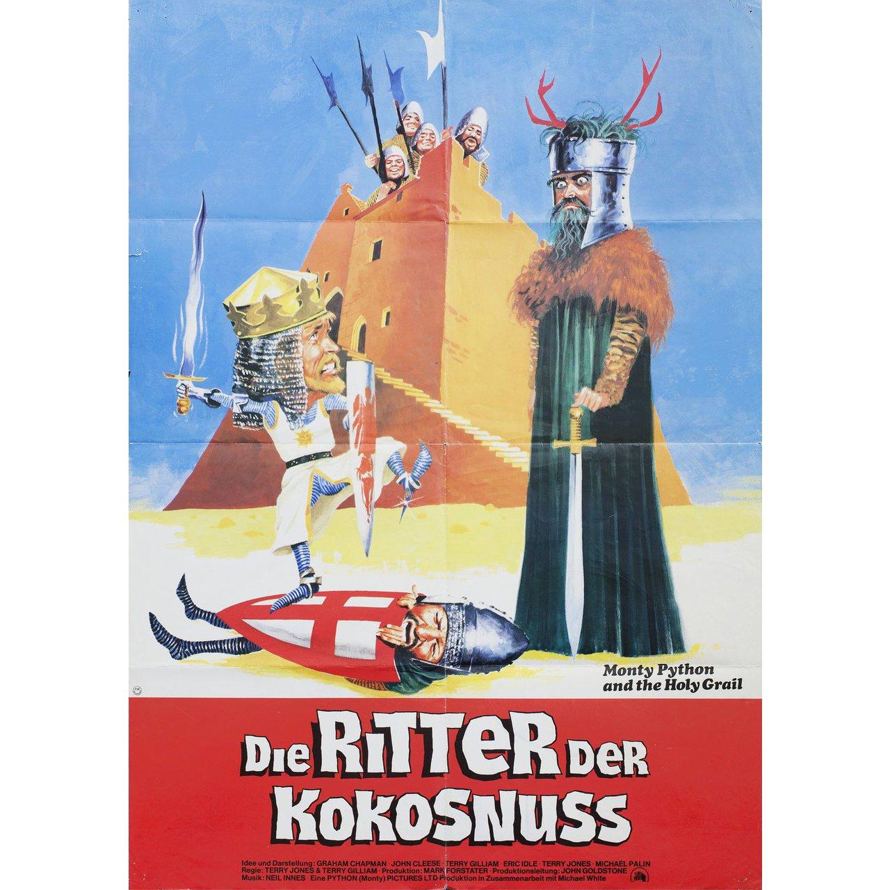 Monty Python and the Holy Grail 1975 German A1 Film Poster For Sale at ...