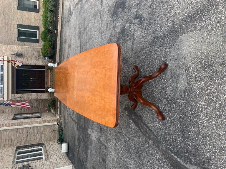 Monumental Triple Pedestal Banquet Table - 18 ft long For Sale at 1stDibs