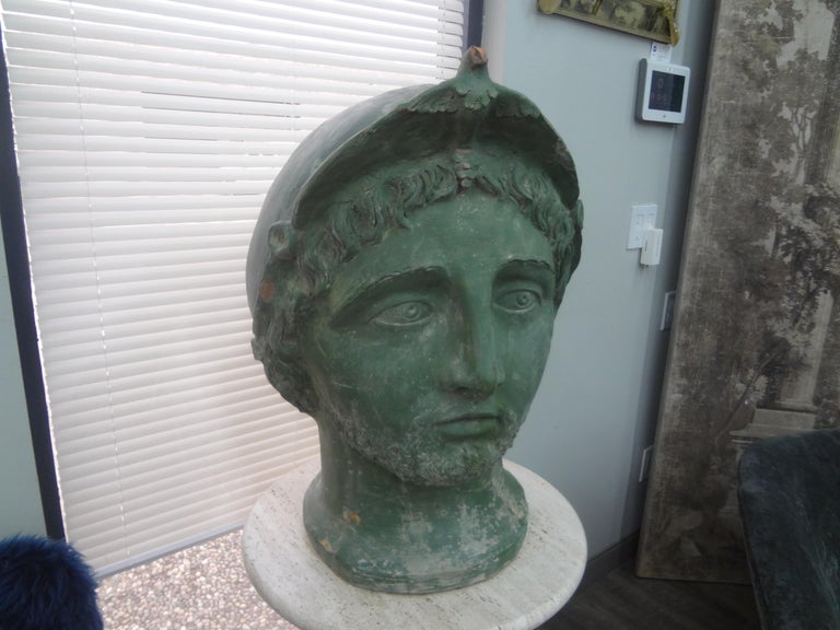 Monumental 19th Century Italian Patinated Terracotta Bust For Sale at ...