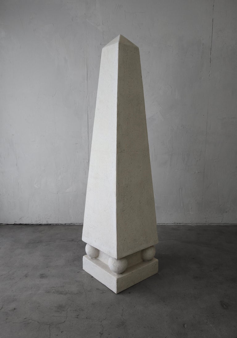 Monumental Architectural Obelisk For Sale at 1stDibs