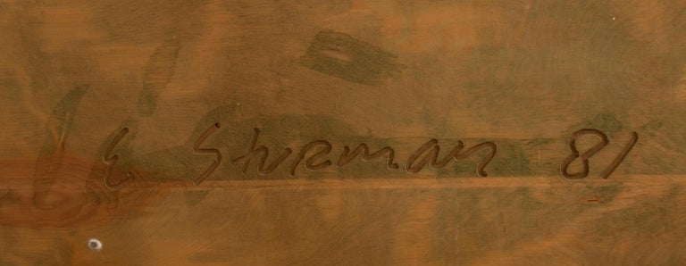 Monumental Patinated Bronze Wall Sculpture by Eugene Sturman at 1stDibs