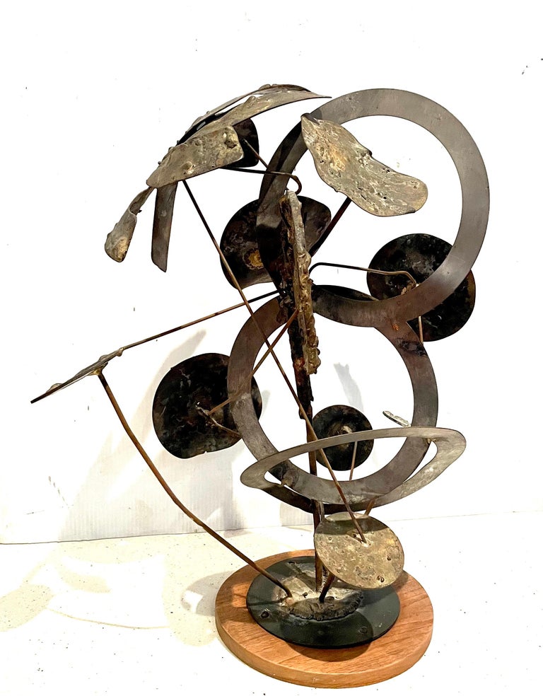 Monumental Abstract Brutalist Sculpture by Dorsey For Sale at 1stDibs