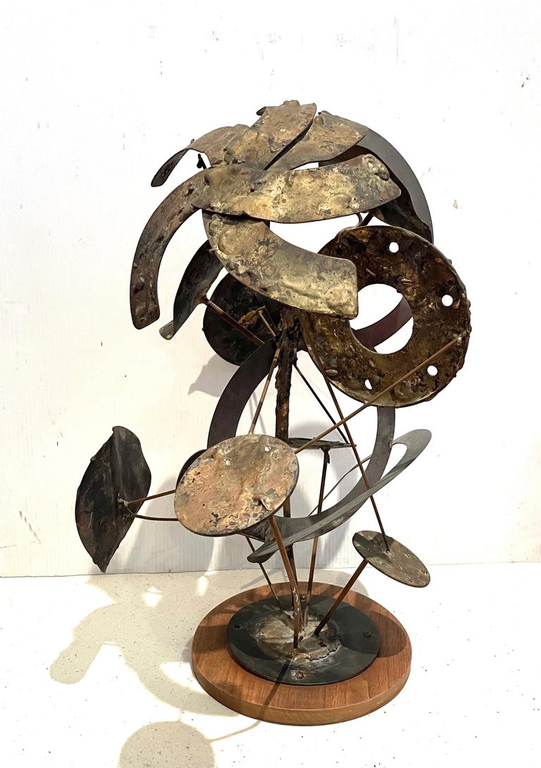 Monumental Abstract Brutalist Sculpture by Dorsey For Sale at 1stDibs