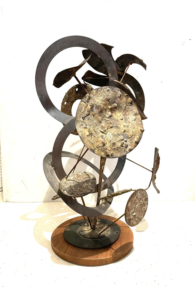 Monumental Abstract Brutalist Sculpture by Dorsey For Sale at 1stDibs