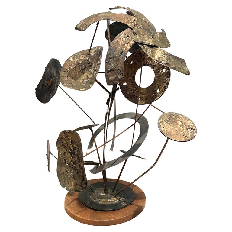 Monumental Abstract Brutalist Sculpture by Dorsey For Sale at 1stDibs
