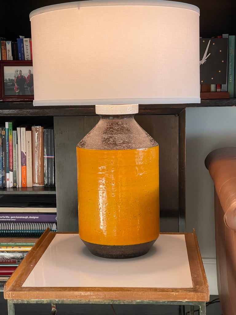 Monumental Aldo Londi Lamp Italian Made for Raymor For Sale at 1stDibs