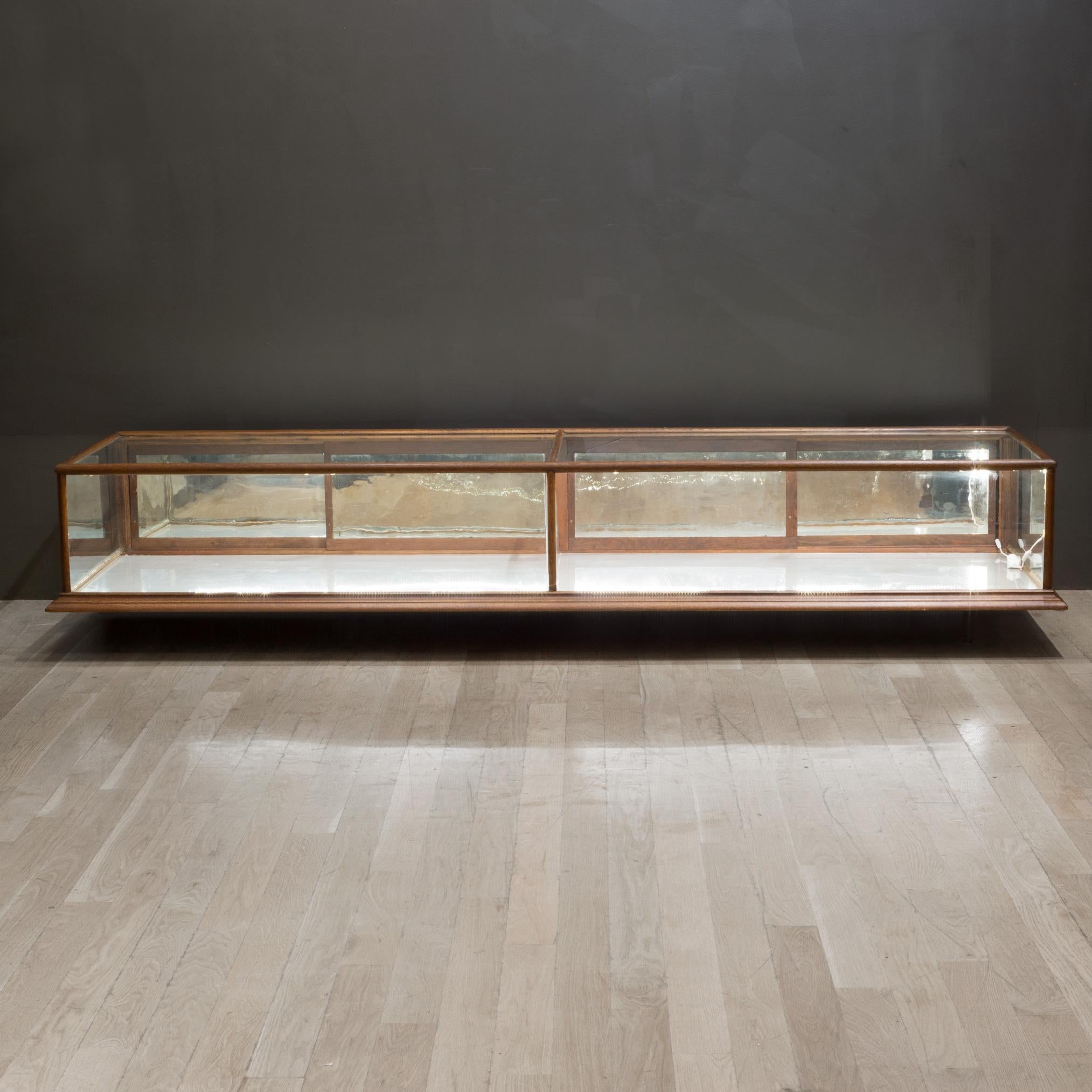 Monumental Antique Mercantile Counter Top Display Case c.1920 at 1stDibs