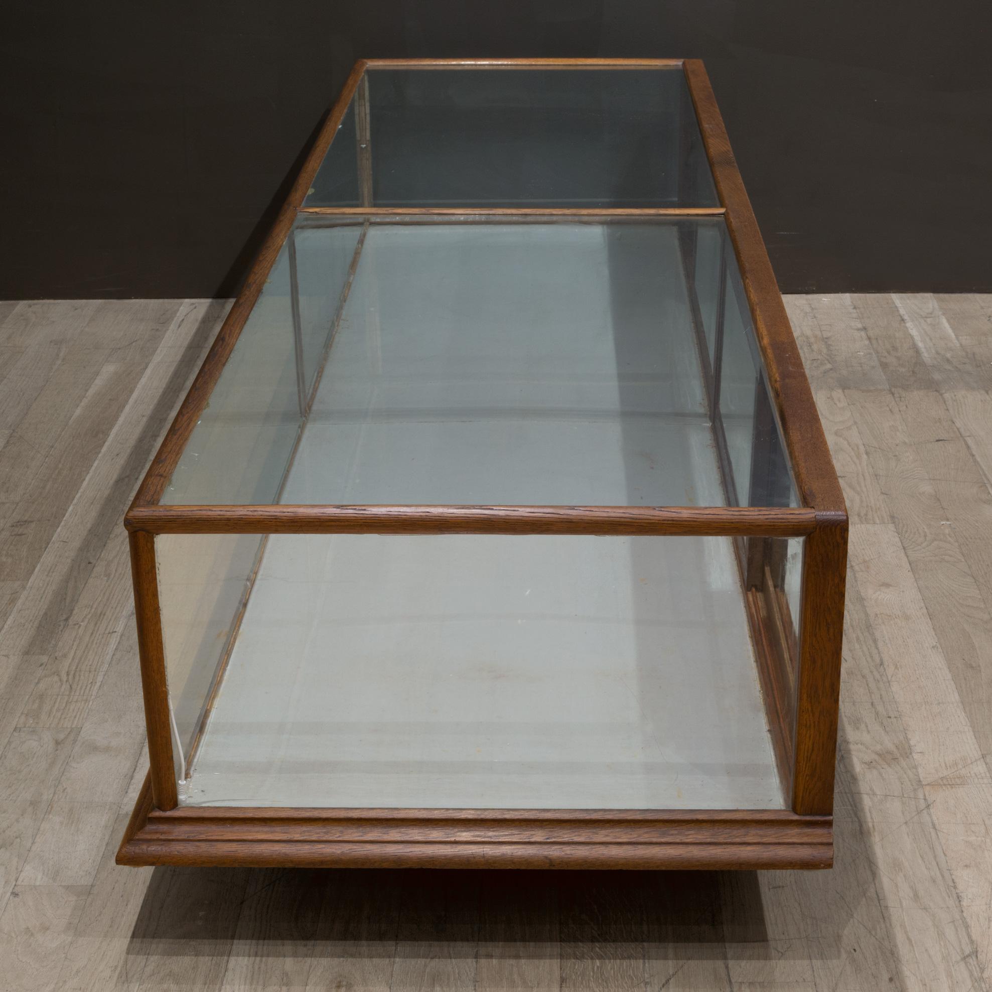 Monumental Antique Mercantile Counter Top Display Case c.1920 at 1stDibs