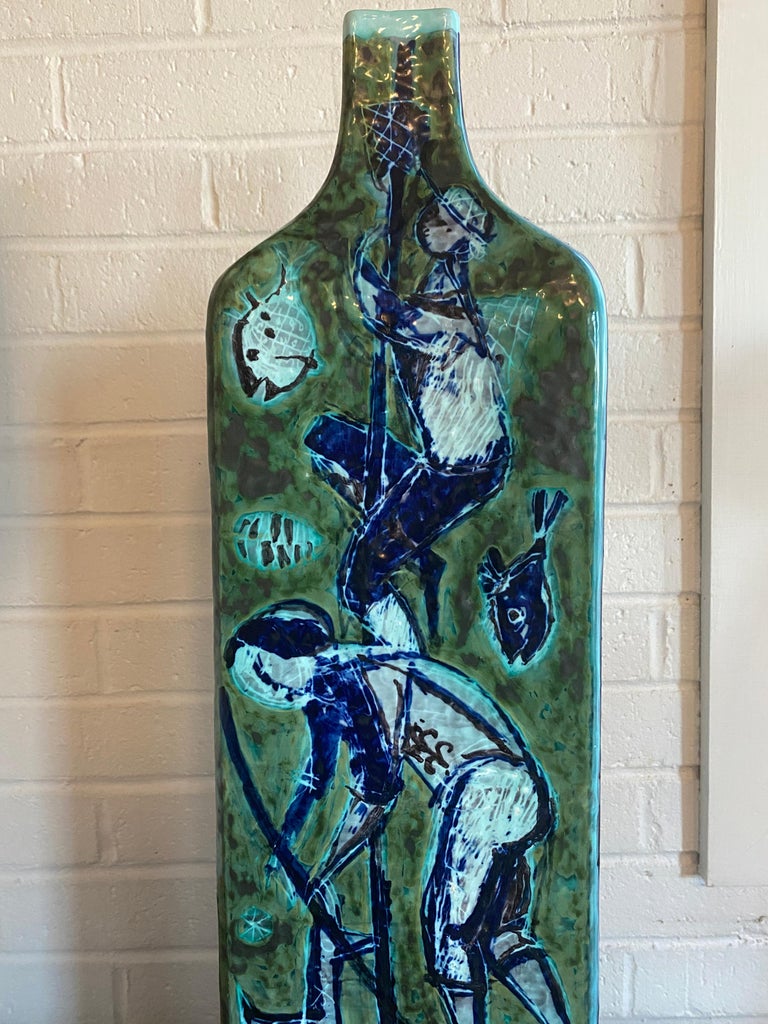 Monumental Architectural Vase by Alessio Tasca For Sale at 1stDibs