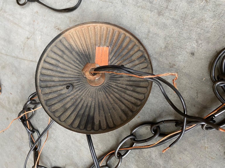 Monumental Aztec / Southwestern Pablo Picasso Style Chandelier For Sale ...