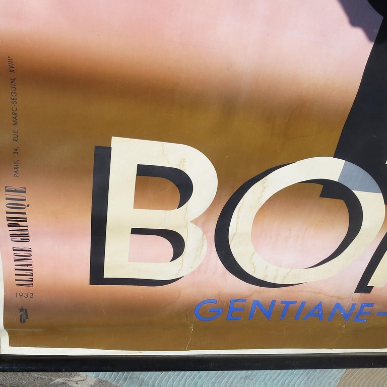 Monumental Bonal Poster by A.M. Cassandre at 1stDibs