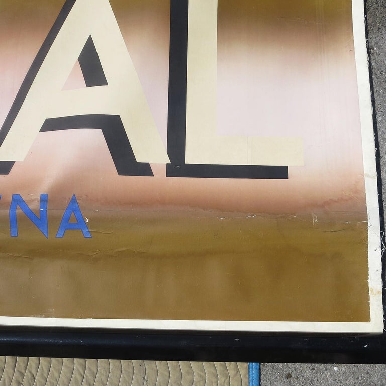 Monumental Bonal Poster by A.M. Cassandre at 1stDibs