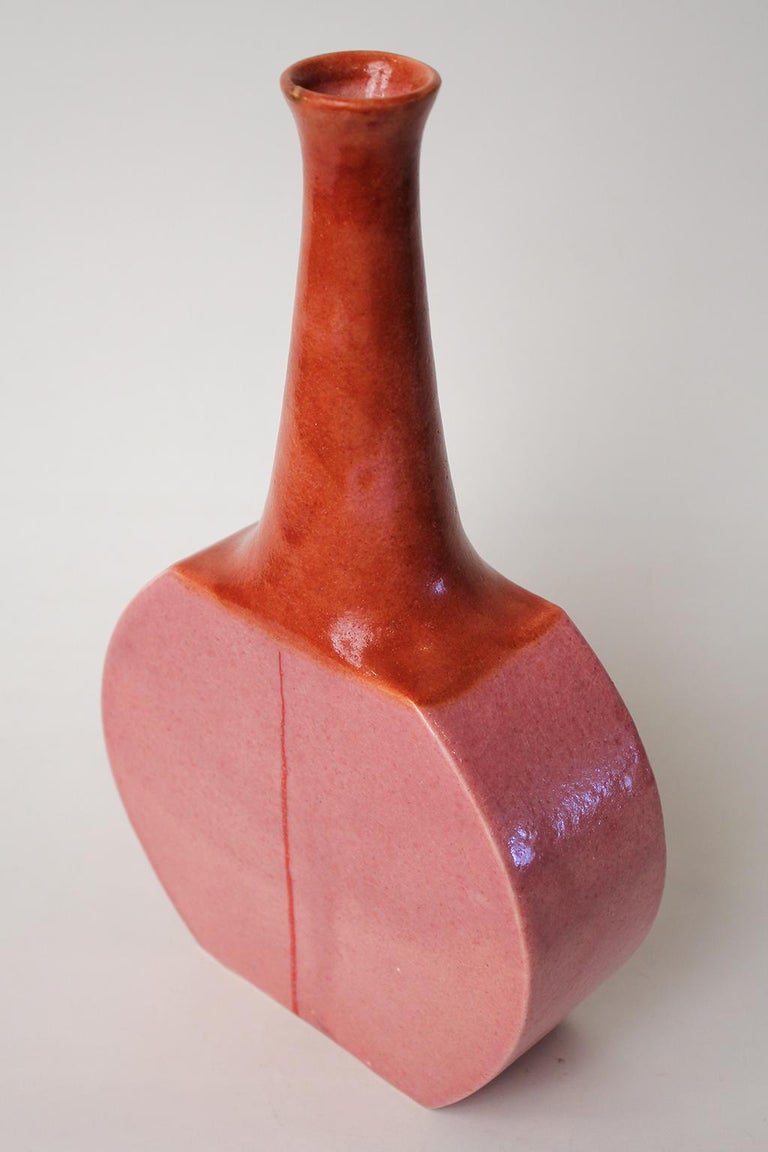 Monumental Bruno Gambone Pop Art Studio Pottery Ceramic Italian Vase ...