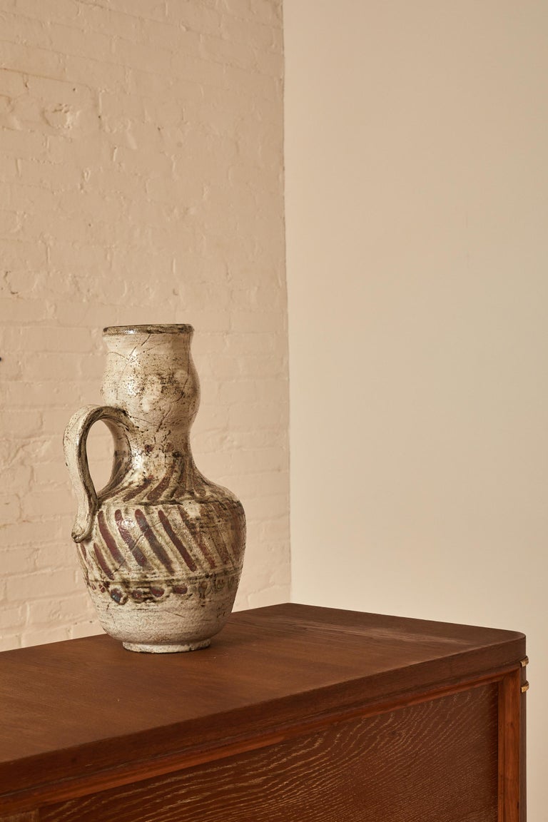 Monumental Ceramic Ewer by Max Boissaud For Sale at 1stDibs