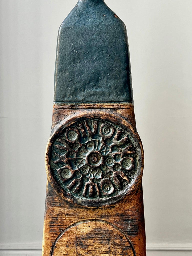 Monumental Ceramic Table Lamp by Alan Wallwork, England, 1964 For Sale ...