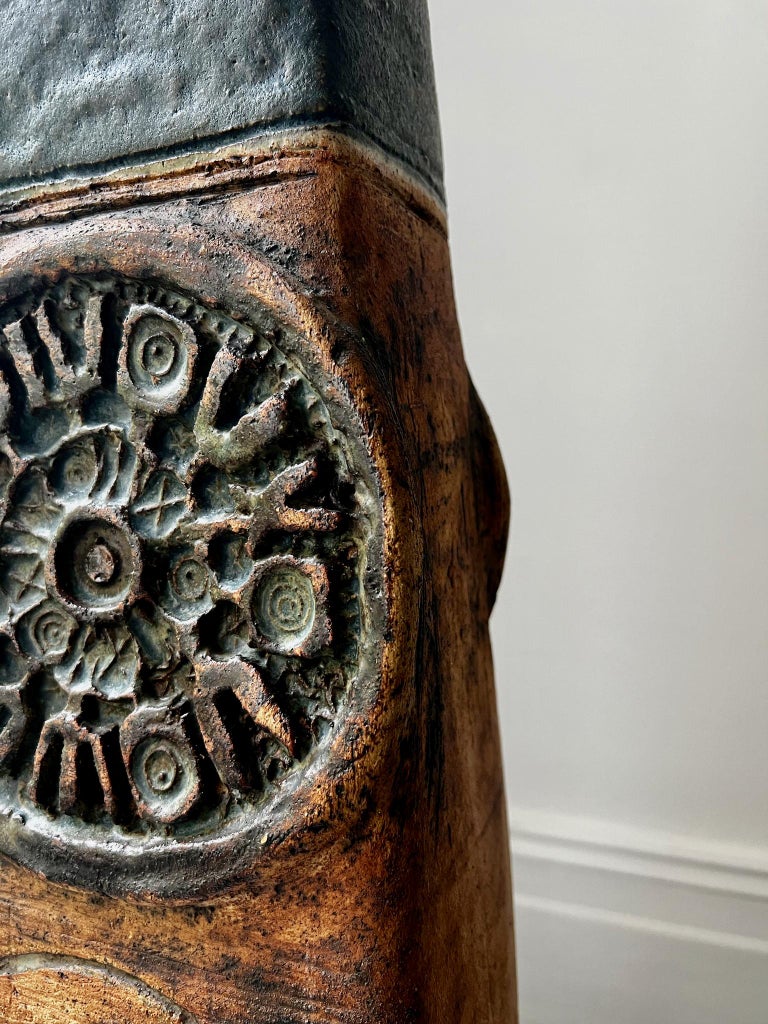 Monumental Ceramic Table Lamp by Alan Wallwork, England, 1964 For Sale ...