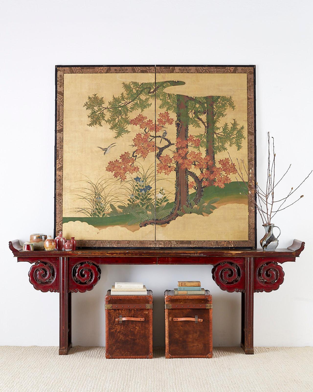 Monumental Chinese Qing Dynasty Altar Table or Console For Sale at 1stDibs