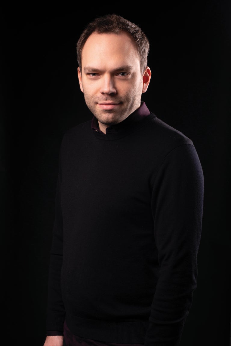 Monumental Daniel Becker 'Emily 9' Chandelier in Matte White with Oak ...