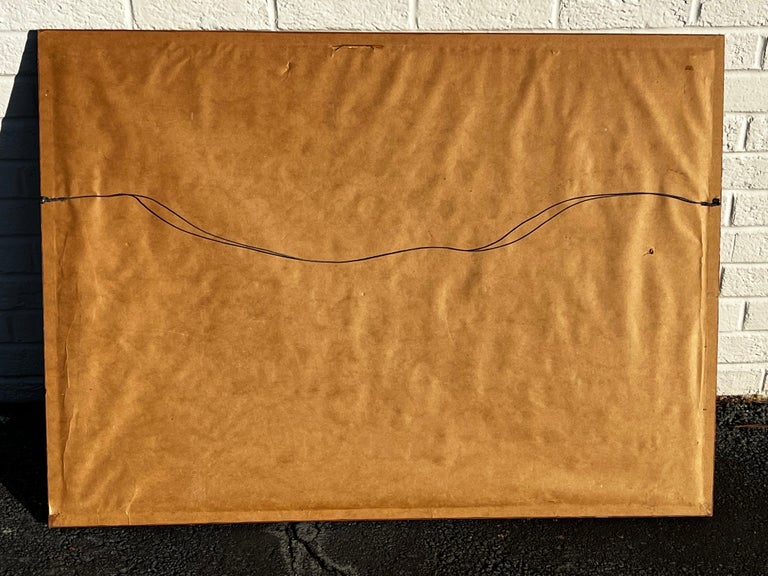 Monumental French Color Print by Henri Riviere Late 19th or Early 20th ...