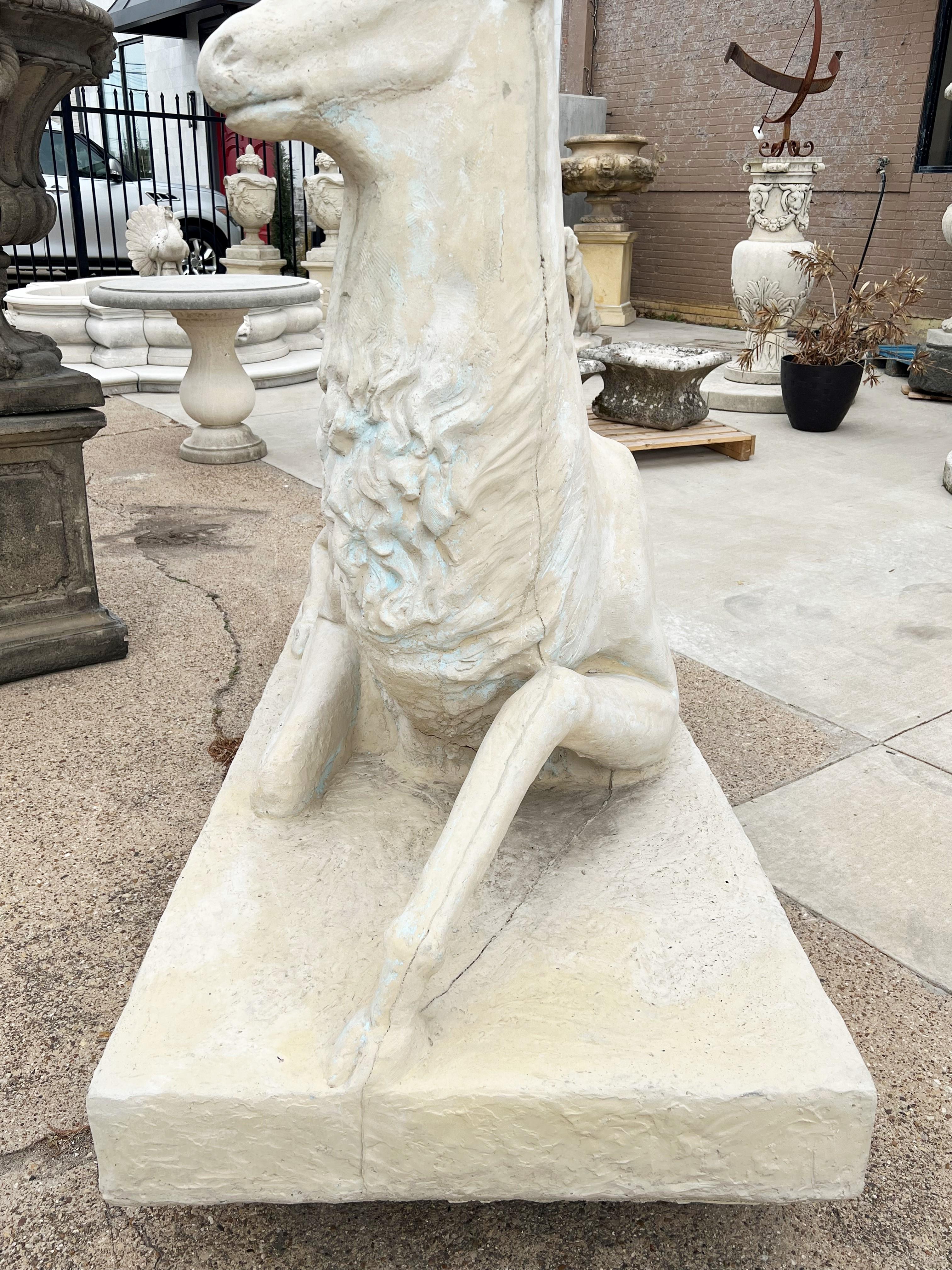Monumental French Recumbent Garden Stag in Cast Stone at 1stDibs ...