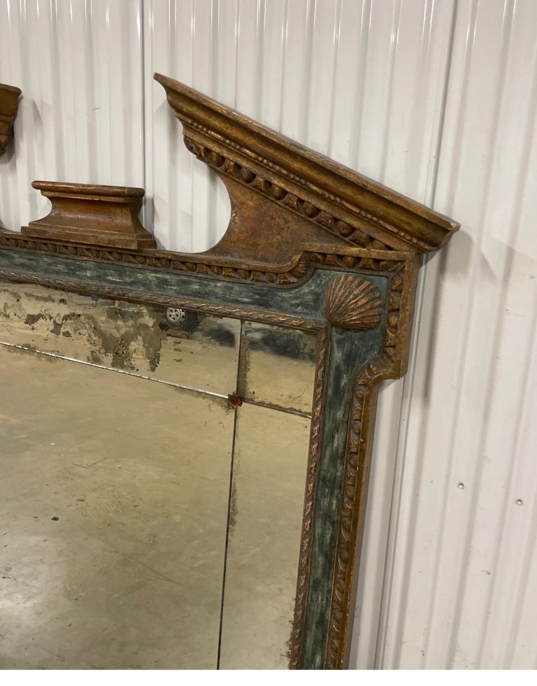 Monumental Georgian Broken Pediment Mirror by Dennis and Leen For Sale ...