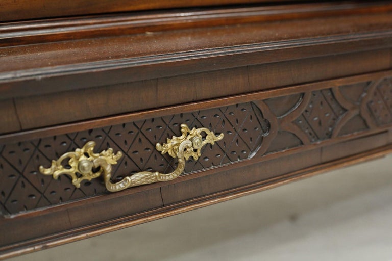 Monumental Georgian Glazed Library Cabinet For Sale at 1stDibs