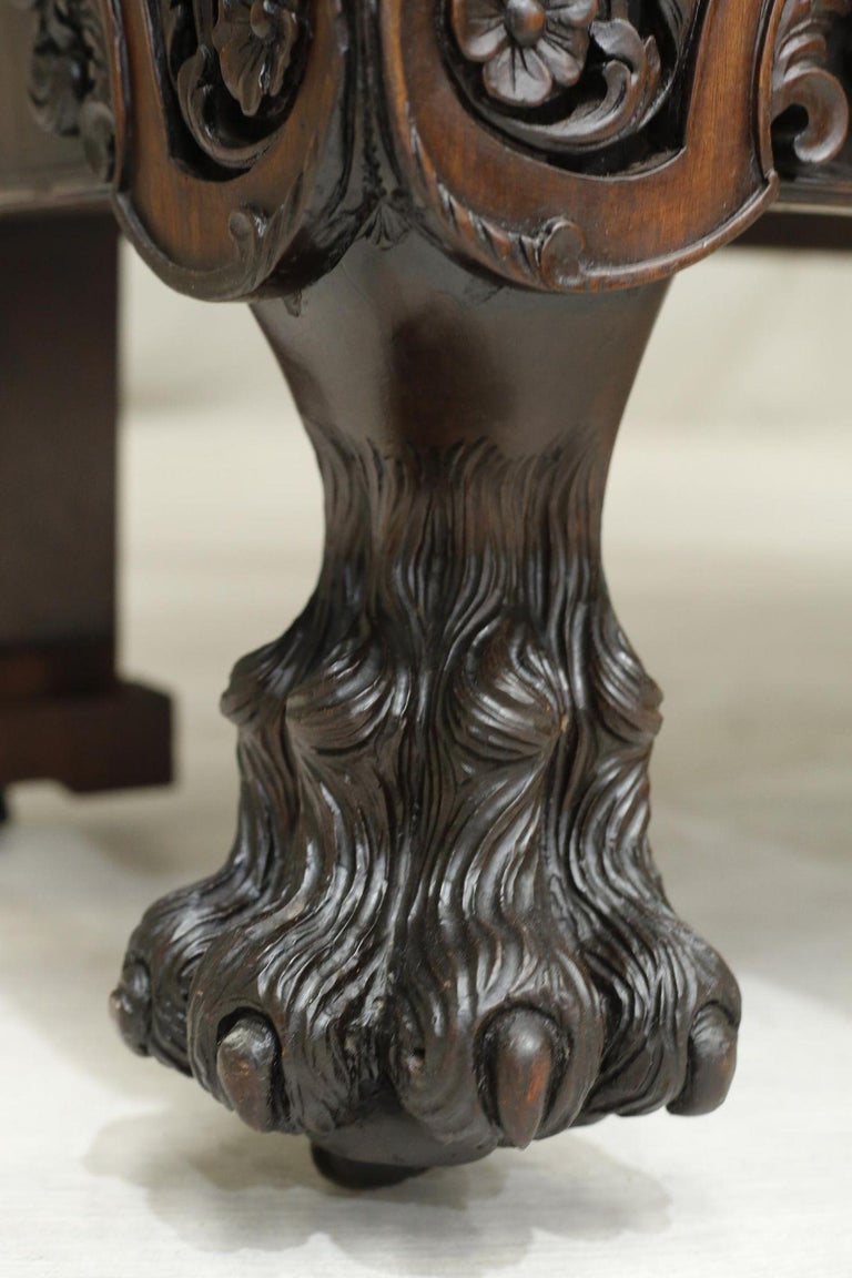 Monumental Georgian Glazed Library Cabinet For Sale at 1stDibs