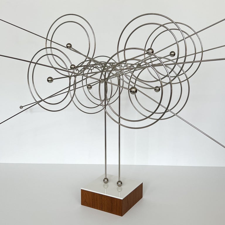 Monumental Kinetic Sculpture by Joseph Burlini, 1982 For Sale at 1stDibs