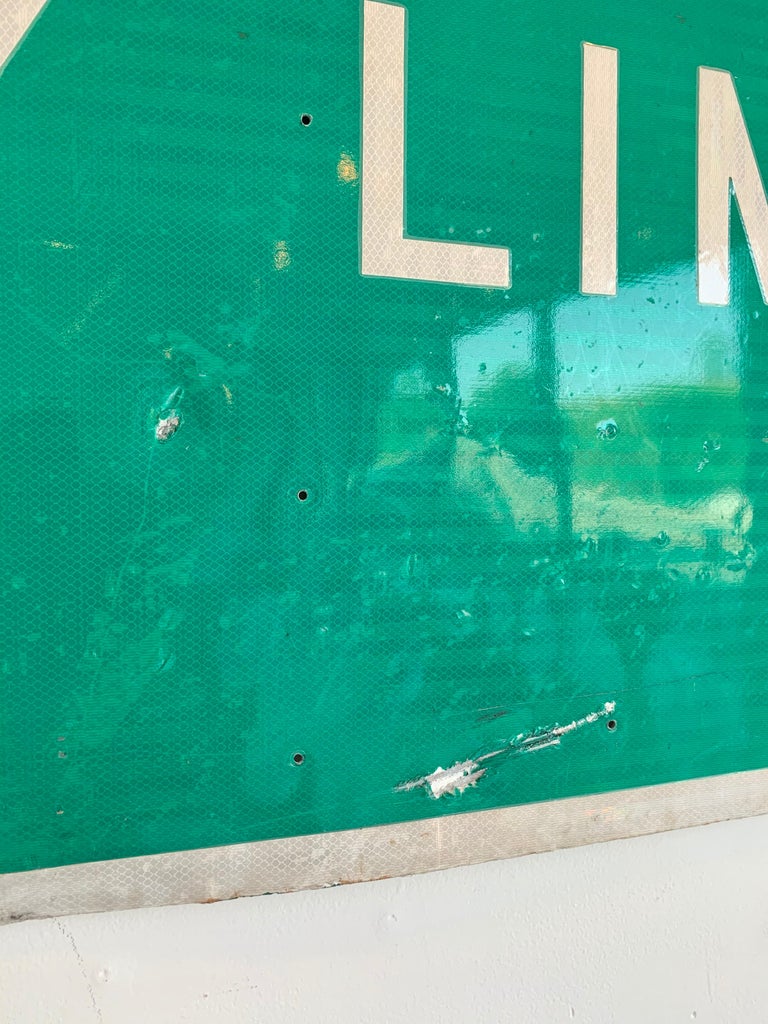 Monumental Long Beach Freeway Sign at 1stDibs