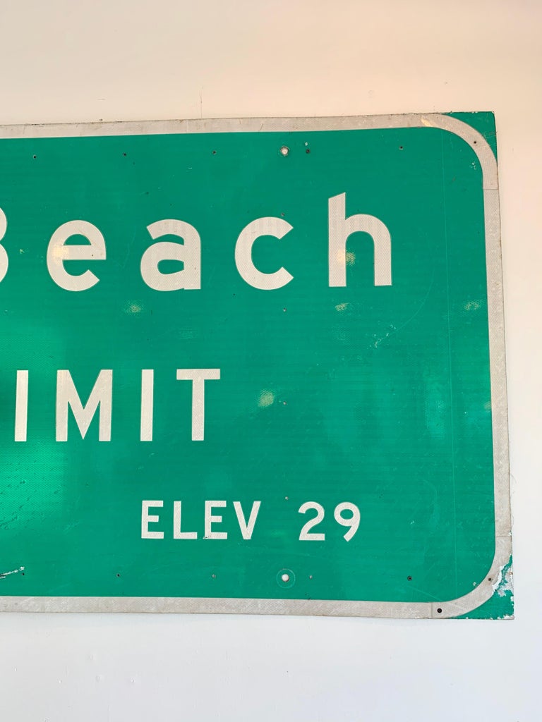 Monumental Long Beach Freeway Sign at 1stDibs