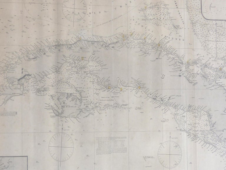 James Imray and Son of London Map of Cuba 1894, Monumental at 1stDibs